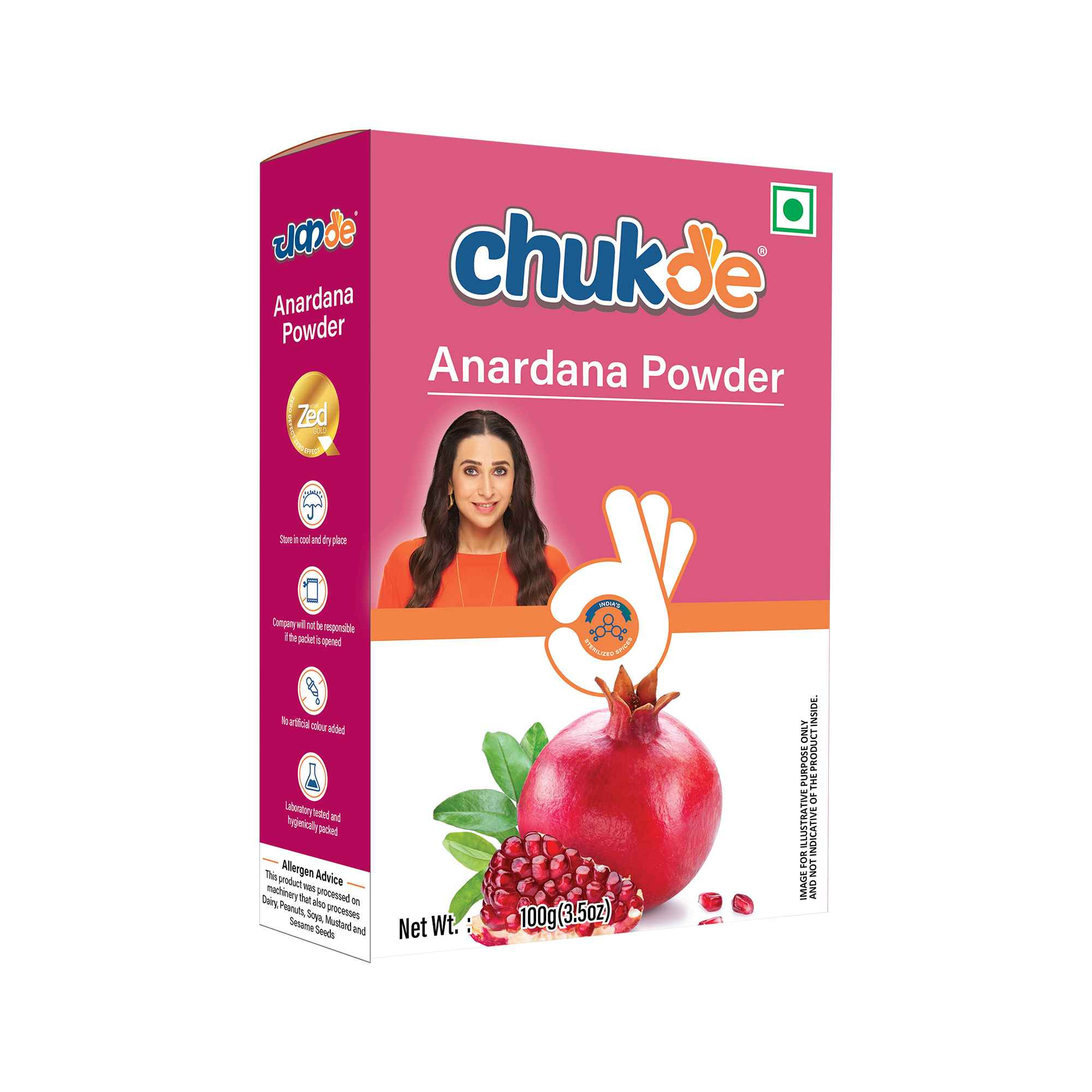 Anardana Powder Online | Pomegranate Powder Packet | Chukde